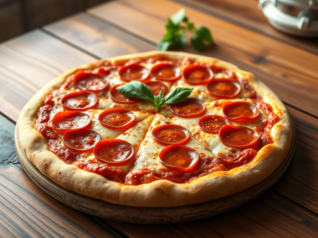 Classic Pepperoni Pizza - Kings Best Recipes