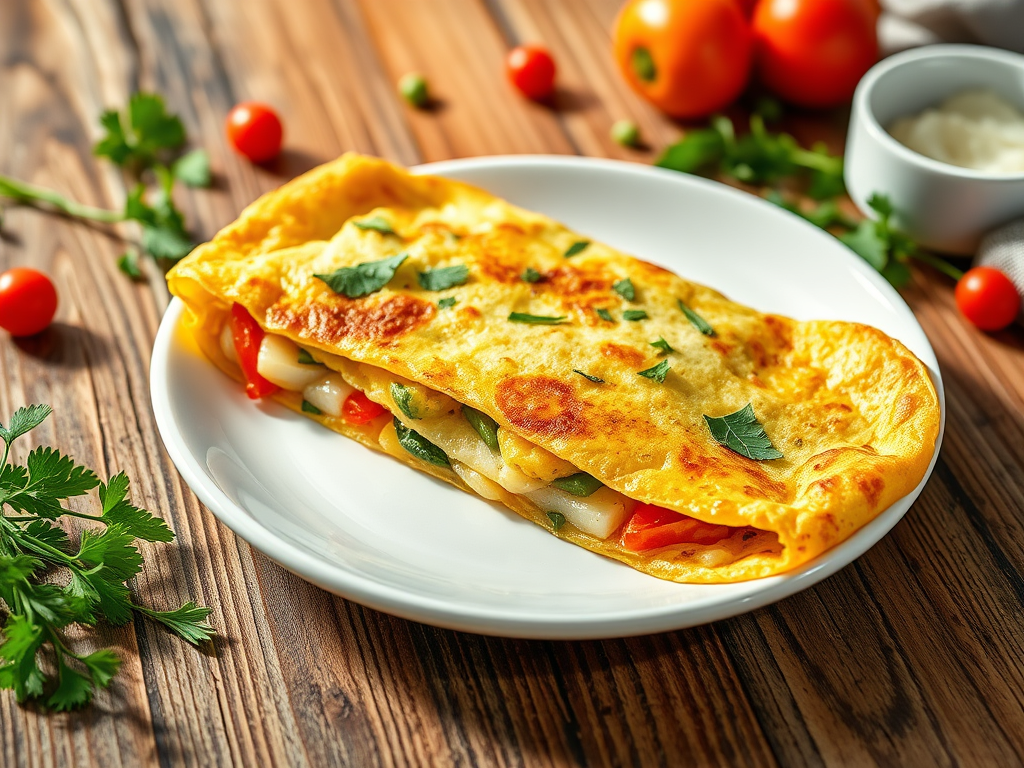 Classic Breakfast Omelet - Kings Best Recipes